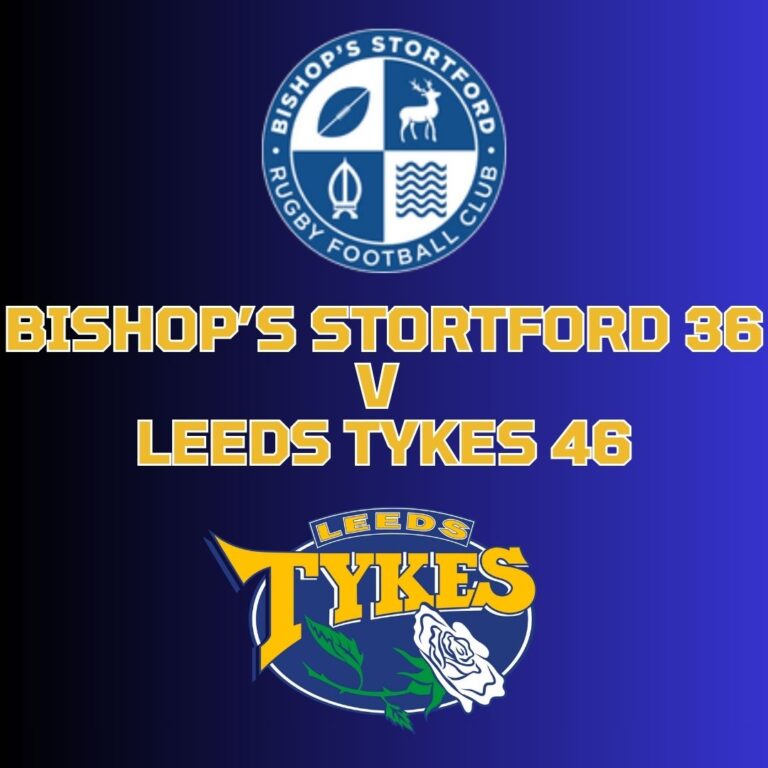 Match report 18 October – Leeds Tykes RUFC